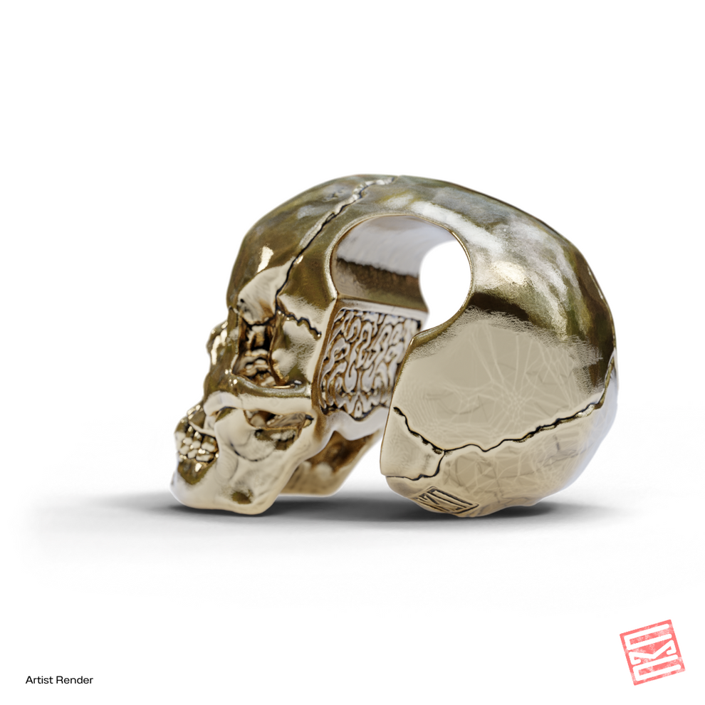 Skull Keyhole Weights – Clear Mind Jewellery